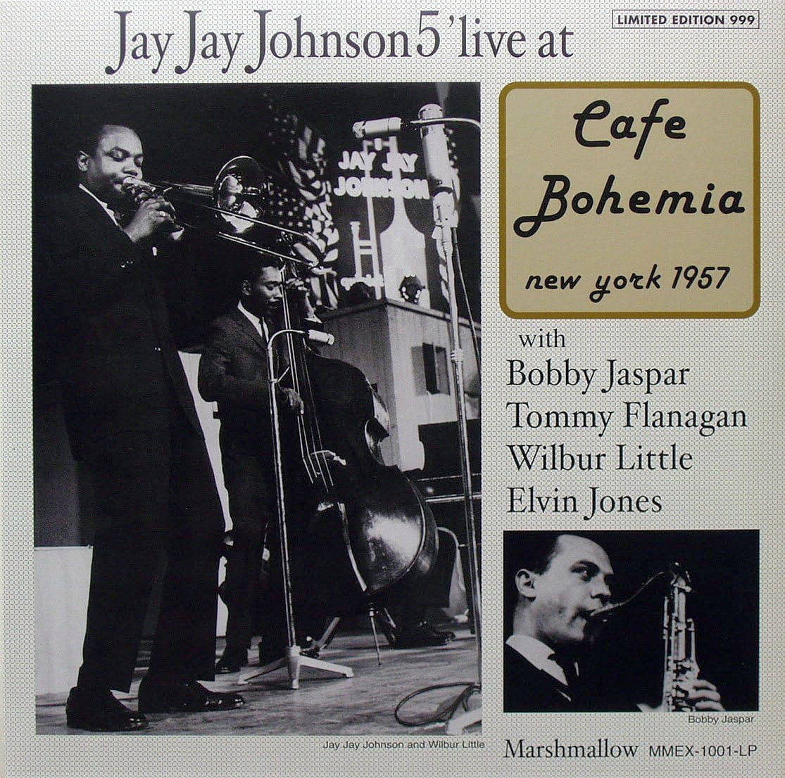 Jay Jay Johnson 5 Live at Cafe Bohemia New York 1957 | tommy flanagan fan club