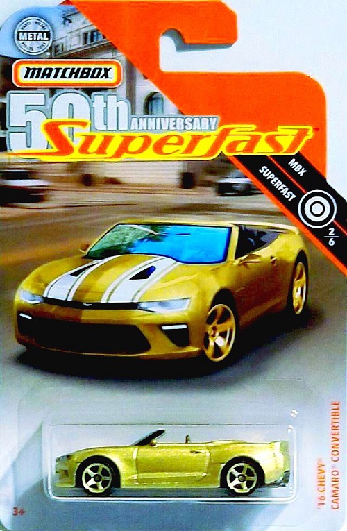 Matchbox 2019 Superfast 50th Anniversary Gold Target Exclusive ...