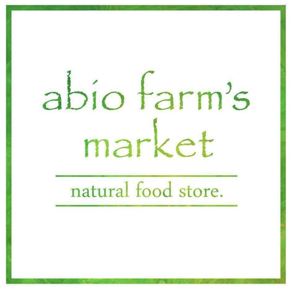 abio farm's market