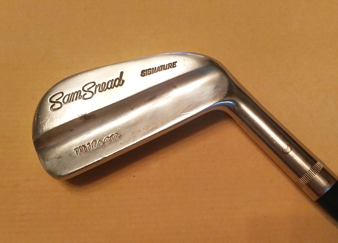 Sam Snead signature | 古鉄ミュージアム － 2番アイアン編 ー