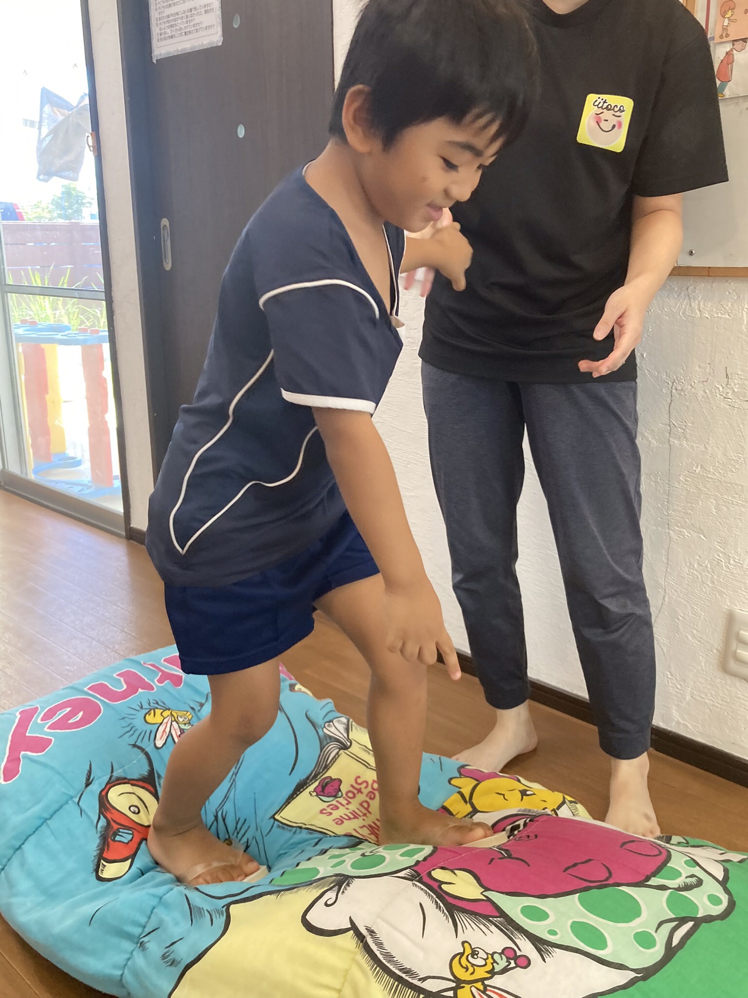 今日のCOCO🦶🏻サンダル履きサーキット | 児童発達支援事業所 coco / ito 相談支援事業所 nico