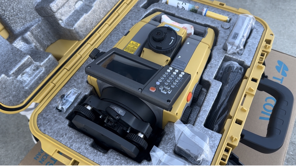 新しい測量機（TOPCON GT-605）を導入しました。 | 株式会社ワイエー