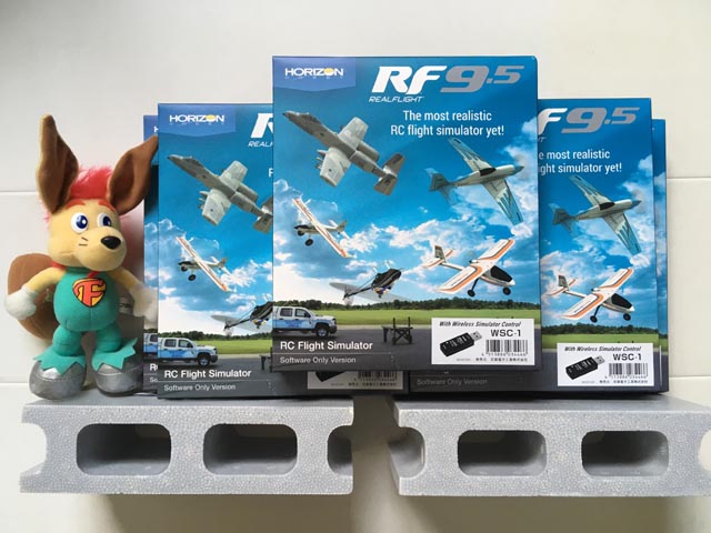 お待たせしました、入荷! です(フタバ/REAL FLIGHT 9.5(RF9.5+WSC-1付)) | RCアドバイザーチャンプのBlog