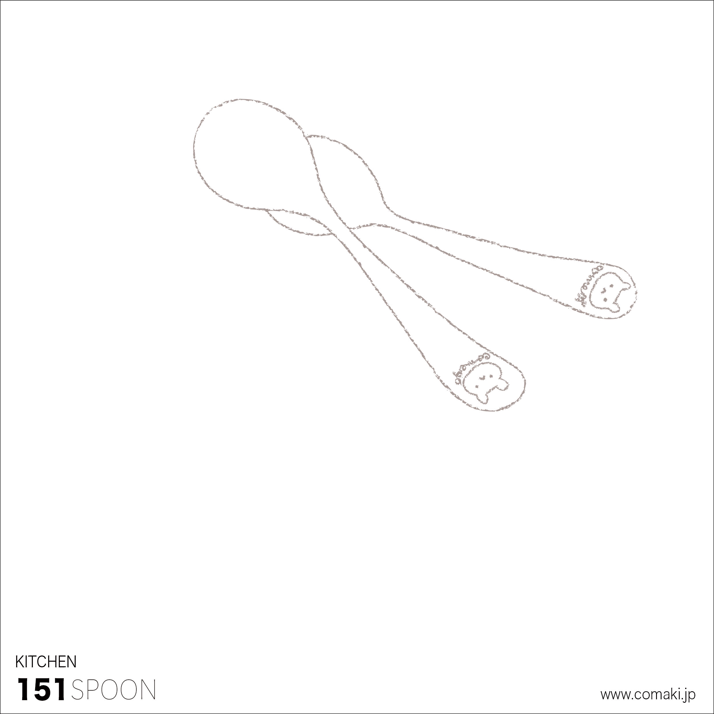 SPOON | illustrator comaki