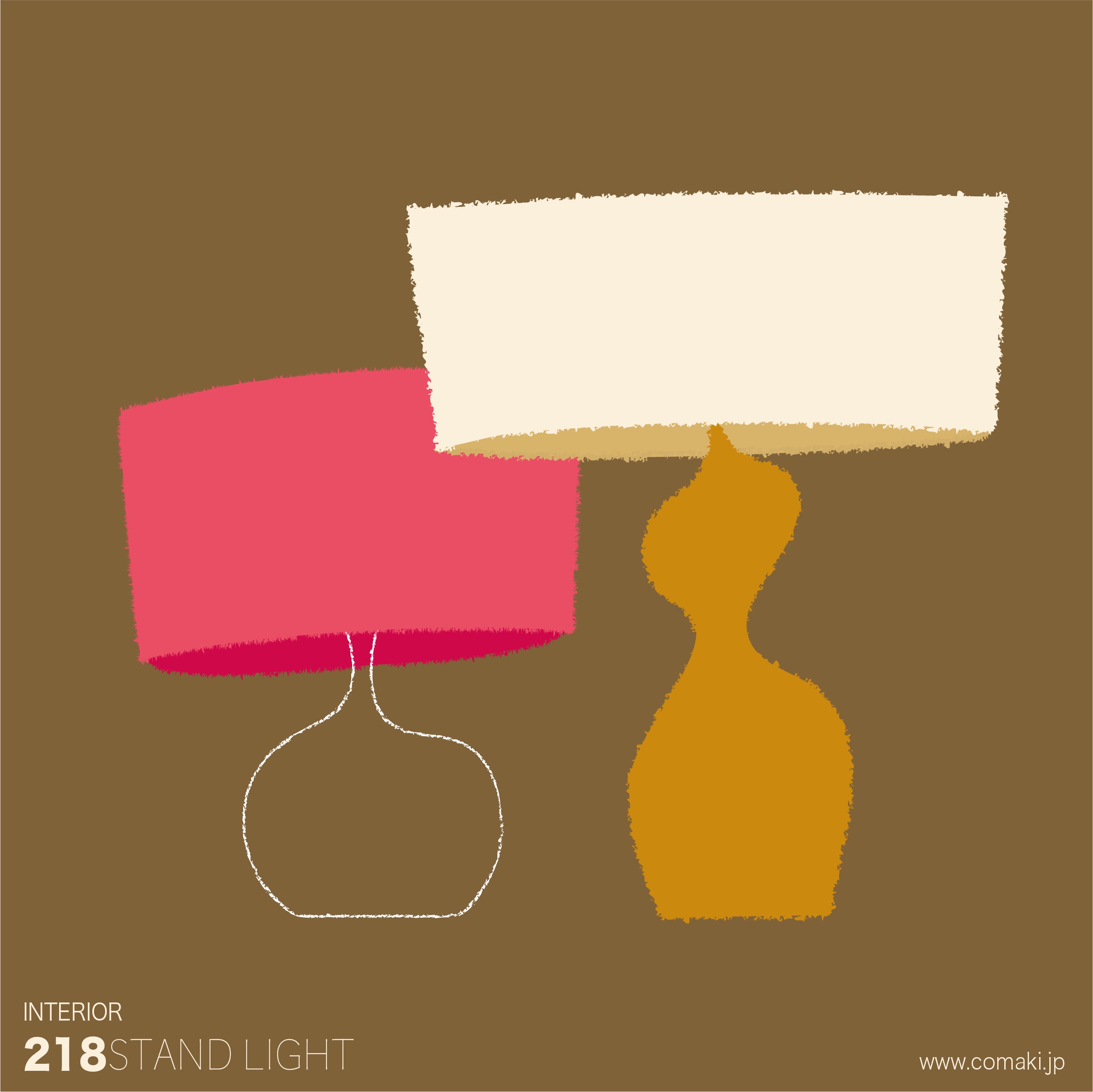 STAND LIGHT | illustrator comaki