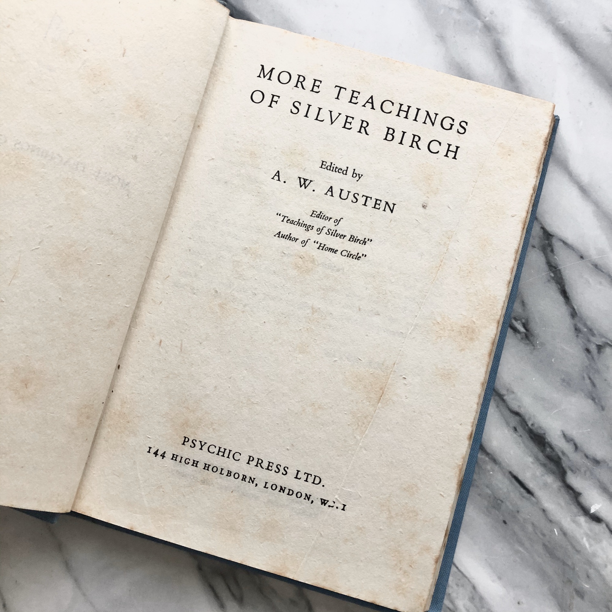 MORE TEACHING OF SILVER BIRCH | TEACHINGS OF SILVER BIRCH