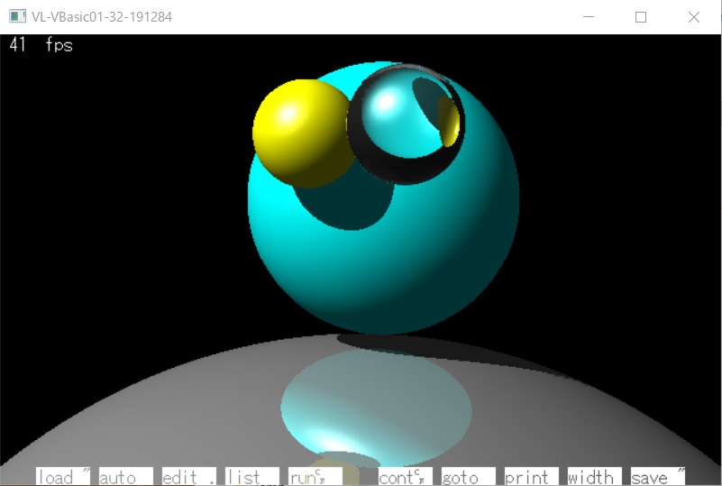 続編BASICでレイトレーシング 第7回 | N88-BASIC(86)互換?VL-BASIC for windows～11など by ULproject