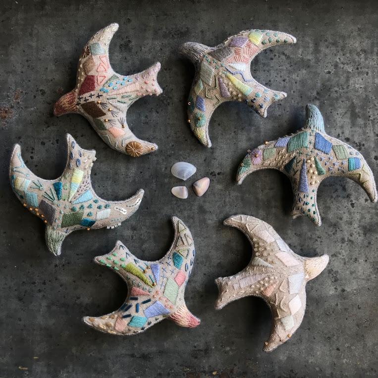 works | eri higuchi embroidery