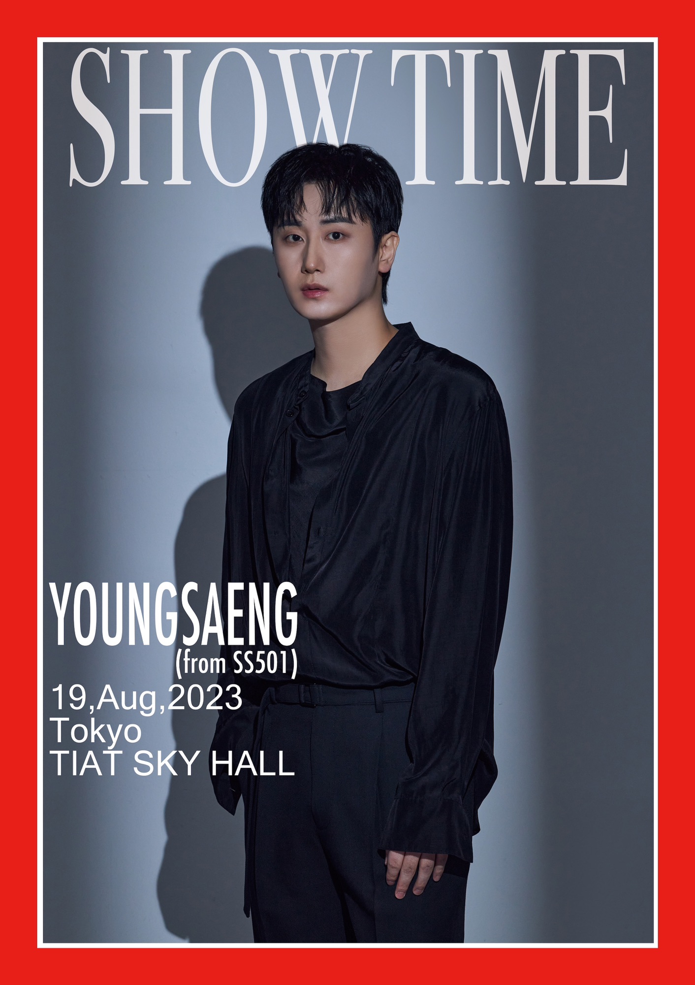 【チケット情報更新】YOUNG SAENG 『SHOW TIME』開催決定！ | 株式会社P.P.Production