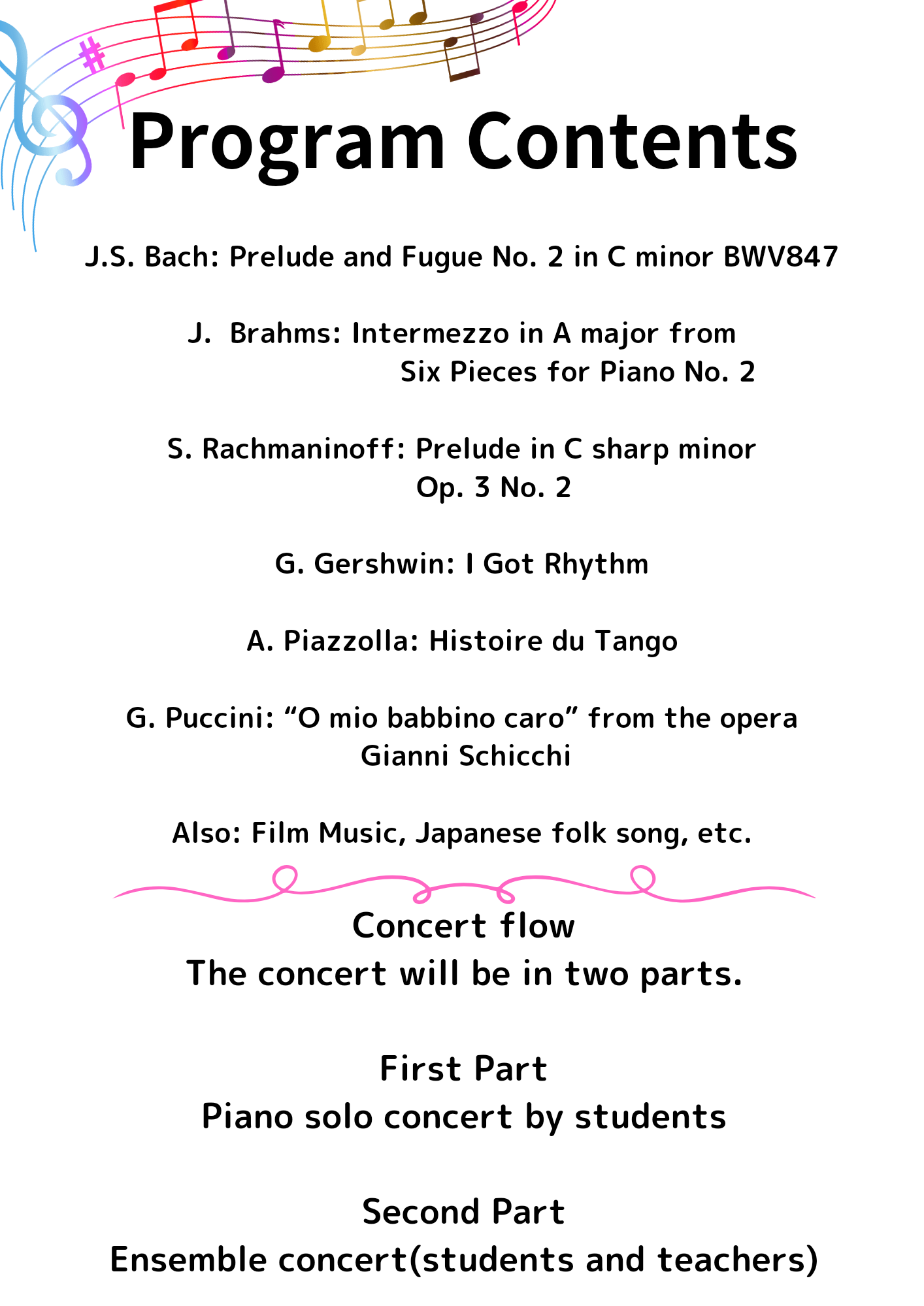 ♪Program Concert at Kawaiaha'o Church | ♪Y･A Music School♪