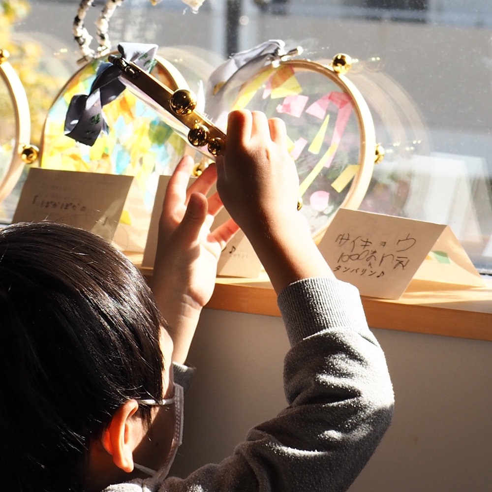 Keittoさんで春のいろどりタンバリンづくり♪ | ヒラメキのタネ